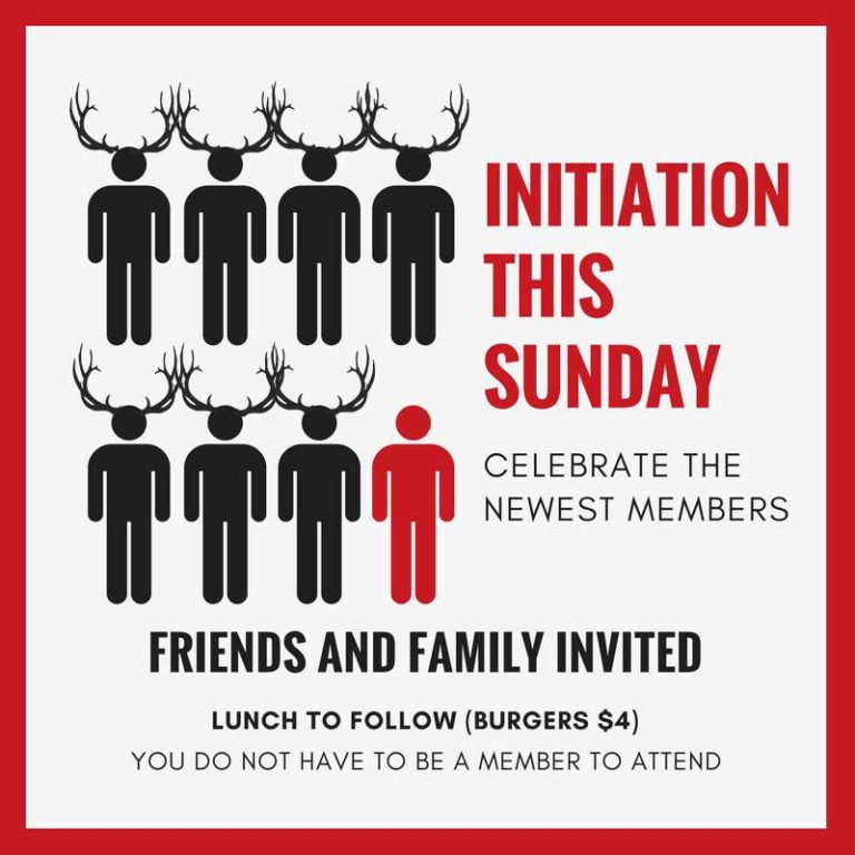 Member Initiation – Elks Lodge 823